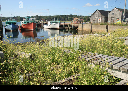 Hunts Point wharf, Hunts Point, Nova Scotia, Canada Stock Photo - Alamy