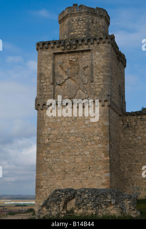 castle of barcience Stock Photo - Alamy