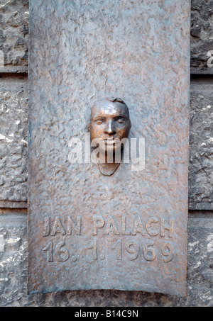 Prag, Palachplatz, Jan Palach Monument Stock Photo - Alamy