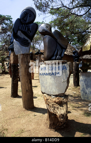 geography / travel, Zimbabwe, Tengenenge Art Centre, sculpture garden ...