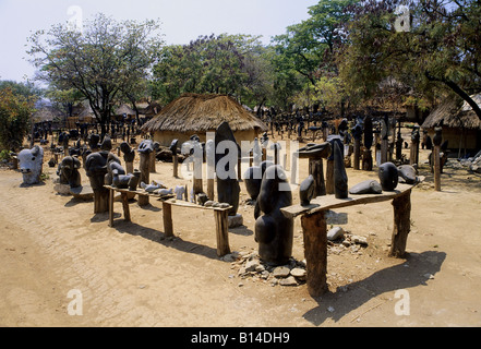 geography / travel, Zimbabwe, Tengenenge Art Centre, sculpture garden ...