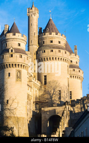 Pierrefonds Castle, France, Europe Stock Photo - Alamy