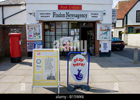 Findon Village Post Office, Sussex England UK Stock Photo - Alamy