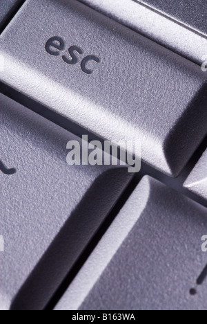 An escape key on a computer keyboard Stock Photo - Alamy