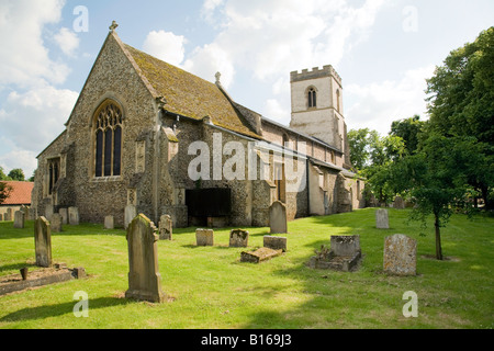 Chippenham Church and churchyard, Chippenham village, Cambridgeshire ...