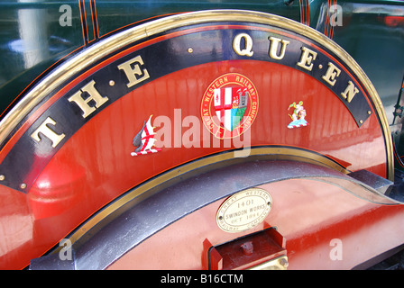 The Queen steam locomotive at Windsor Royal Station Stock Photo - Alamy