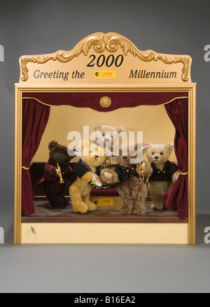 steiff teddy bears playing musical instruments in a band Stock Photo ...