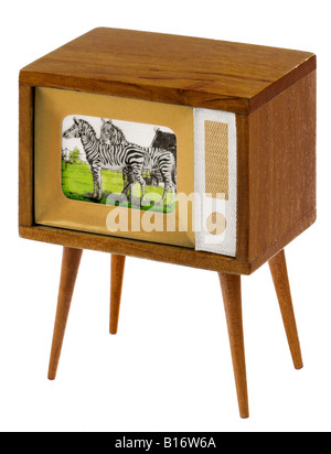 toy, TV set, Germany, circa 1970 Stock Photo - Alamy