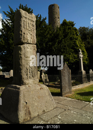 Round Tower & High Cross Kells, County Meath Ireland Stock Photo - Alamy