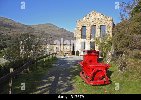 Old abandoned Copper Mine, Sygun, Beddgelert, Snowdonia, Wales. Old ...