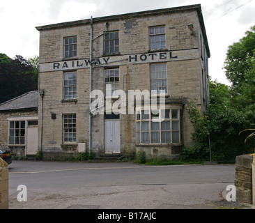 Railway Hotel , Nailsworth, Gloucestershire, England, UK Stock Photo ...