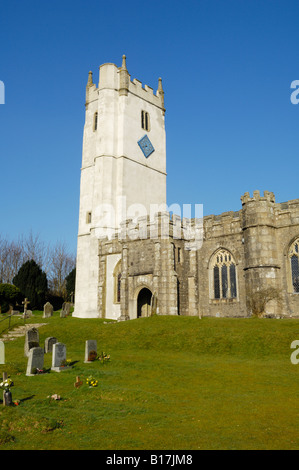 The village of Manaton in Dartmoor National Park, Devon, England Stock ...
