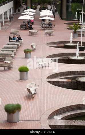 Barbican cafe, London Stock Photo - Alamy