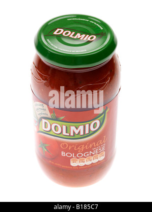 A jar of Dolmio Bolognese original Stock Photo - Alamy