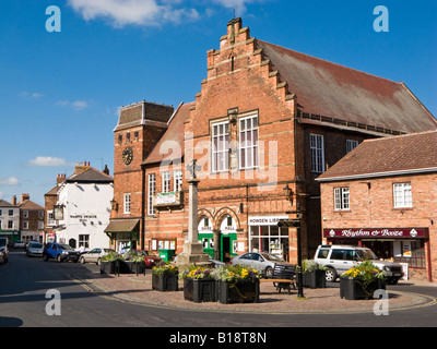 Town Centre market place at Howden, East Yorkshire, UK Stock Photo - Alamy