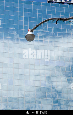Street Lamp In Front Of A Building Stock Photo - Alamy