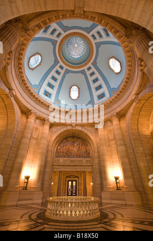 Interior of Legislative Building, Winnipeg, Manitoba, Canada Stock ...