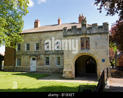 Bishops Manor House, Howden, East Riding Yorkshire, England Stock Photo ...