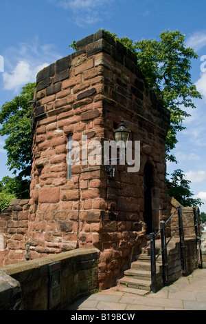 Chester Water Tower, Chester City Walls, Roman Walls Stock Photo - Alamy