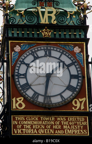 Diamond Jubilee clock, . Erected in 1898 to celebrate Queen Victoria's ...