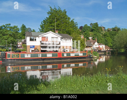 The Guildford Boathouse, River Wey, Guildford, Surrey, England, UK ...