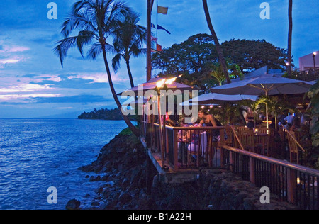 Kimo restaurant, Lahaina, Maui, Hawaii Stock Photo - Alamy