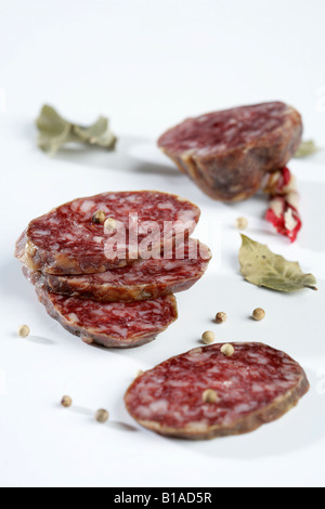 Roscal Iberian spiced sausage (vertical Stock Photo - Alamy