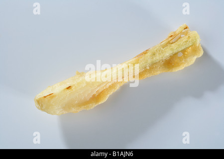 Spring onion tempura Stock Photo - Alamy