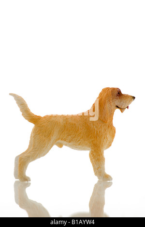 Plastic Figurine of a Dog Stock Photo - Alamy