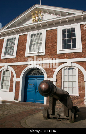 17th century Custom House, Exeter Historic Quayside, Exeter, Devon ...