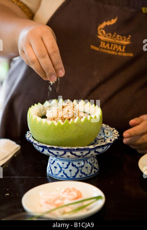 Baipai Thai Cooking School Bangkok Thailand Southeast Asia Stock Photo ...