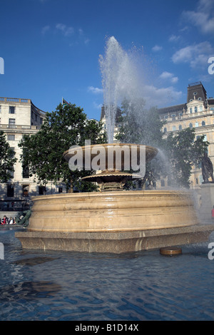Water Fountain Trafalgar Square, London Stock Photo - Alamy