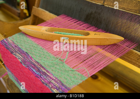 Weaving Loom and shuttle Stock Photo - Alamy