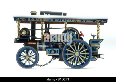Toy Garrett Traction Engine Stock Photo - Alamy