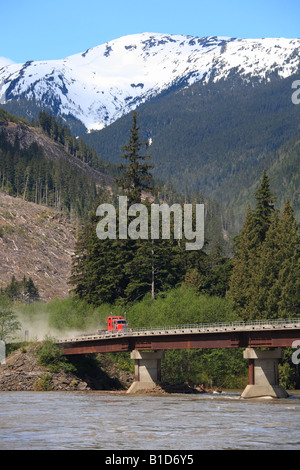 Bridge over the Skeena River, British Columbia, Canada Stock Photo - Alamy