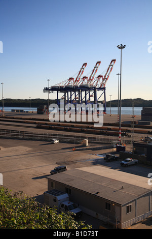 Fairview Container Terminal, Prince Rupert, BC Stock Photo - Alamy