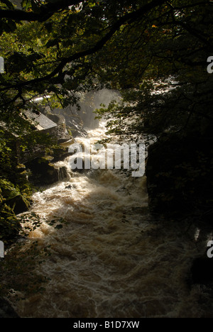 River Machno after Heavy Rain Stock Photo - Alamy