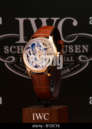 Men's International Watch Company IWC Doppelchronograph Watch Stock ...