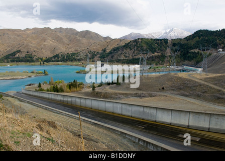 Hydro Electric Benmore Dam spillway, NZ Stock Photo - Alamy