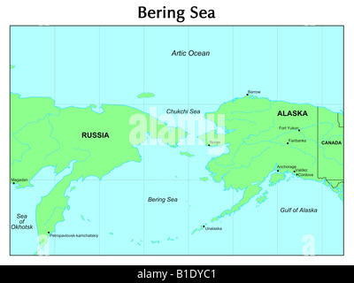 The Bering Sea Stock Photo - Alamy