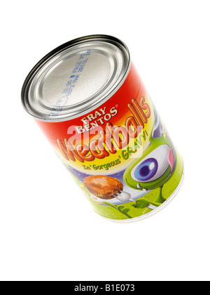 Tin of Fray Bentos Meatballs Stock Photo - Alamy