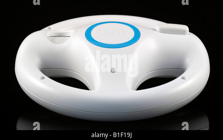 Nintendo Wii Wheel Stock Photo - Alamy