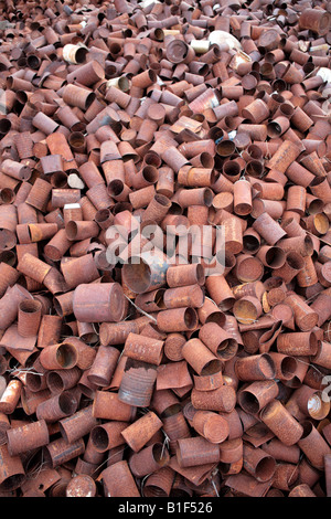 Old pile of rusty food cans in the garbage Stock Photo - Alamy