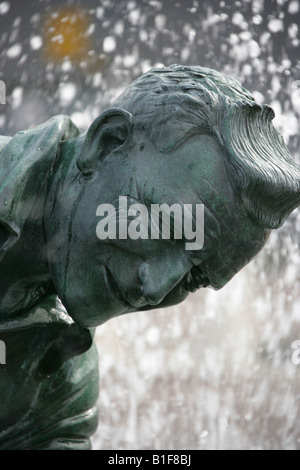 City of Preston, England. Sir Tom Finney statue at the National ...