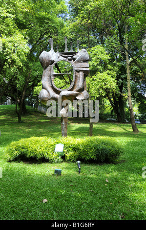 Asean Sculpture Garden at Fort Canning Park. This park is an iconic ...