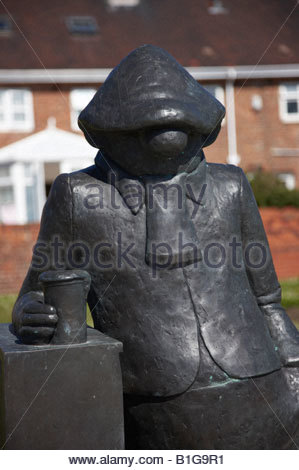Andy Capp statue Hartlepool, Headland, Co. Durham, England, UK Stock ...