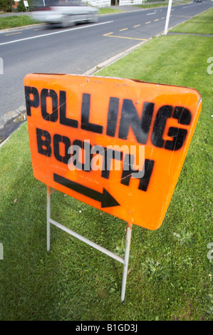 Election Sign Dunedin South Island New Zealand Stock Photo - Alamy