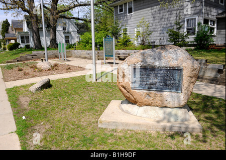 Under the Oaks birthplace of the Republican Party in 1854 Jackson Stock ...