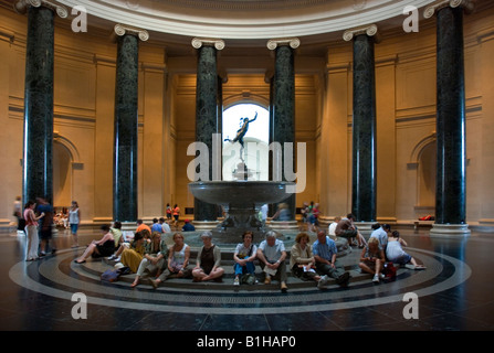 Interior of National Gallery of Art West building rotunda with a Stock ...