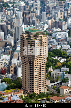 The Moto-Azabu Hills Apartment building in Azabu, Tokyo, Japan Stock ...